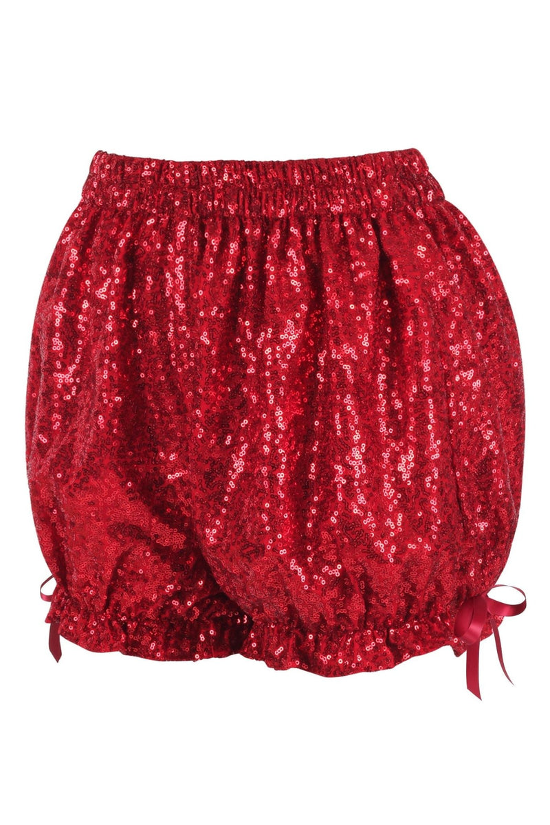 Daisy Corsets Red Sequin Bloomers